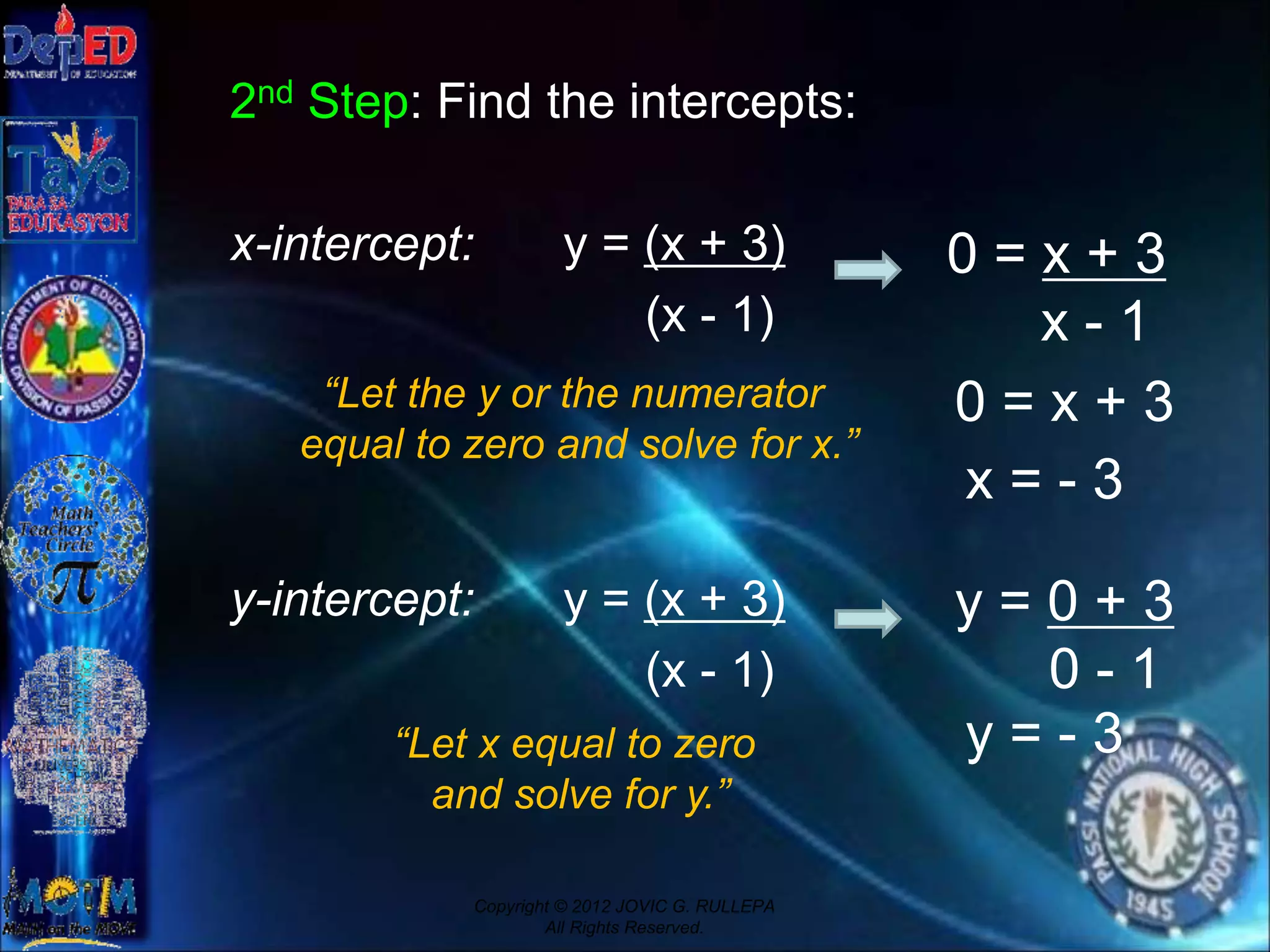 Chapter 2: Rational Function | PPSX
