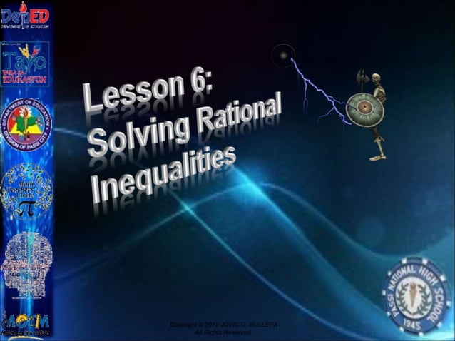 Chapter 2: Rational Function | PPSX | Programming Languages | Computing