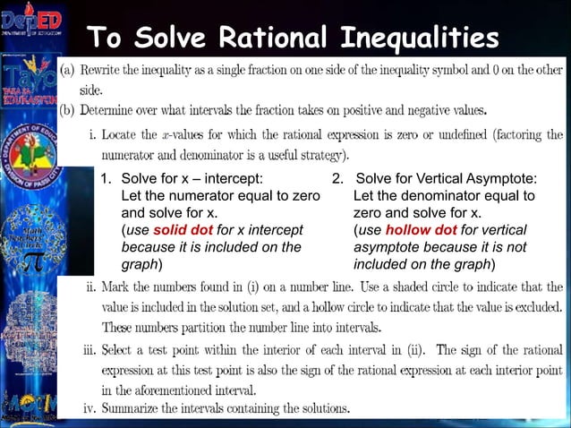 Chapter 2: Rational Function | PPSX | Programming Languages | Computing