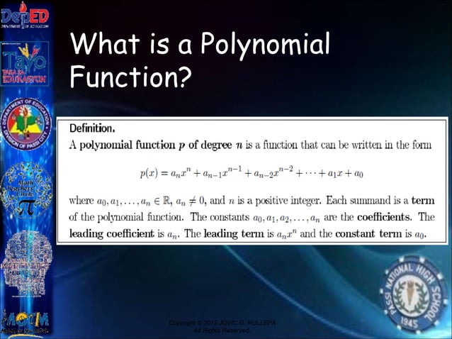 Chapter 2: Rational Function | PPSX | Programming Languages | Computing