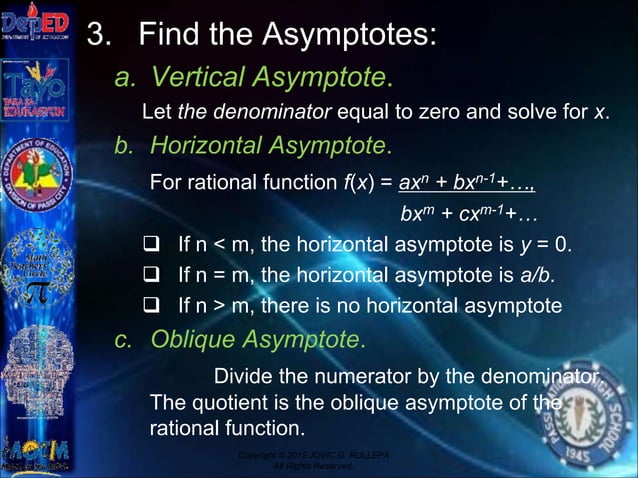 Chapter 2: Rational Function | PPSX | Programming Languages | Computing