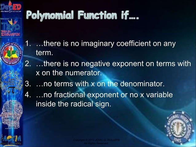 Chapter 2: Rational Function | PPSX | Programming Languages | Computing