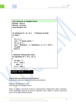 2. fonksiyonlar | DOC