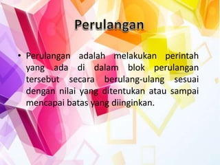 perulangan pada java netbeans | PPT