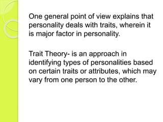Personality | PPTX
