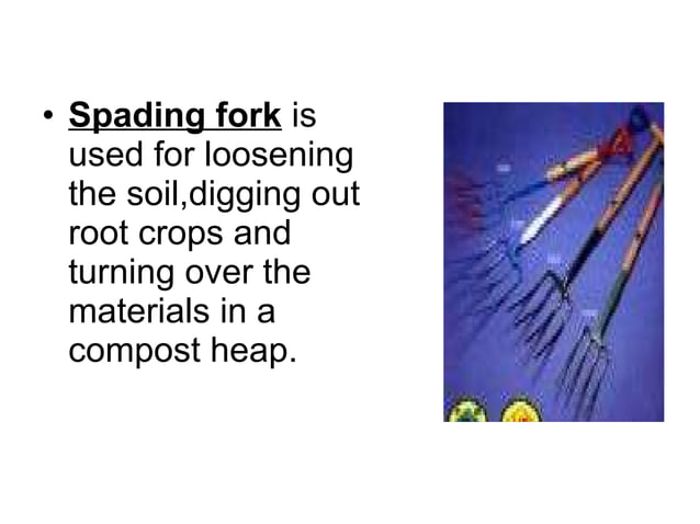 Lesson 1 Use of farm Tools and Equipment | PPT | Agriculture | Industries