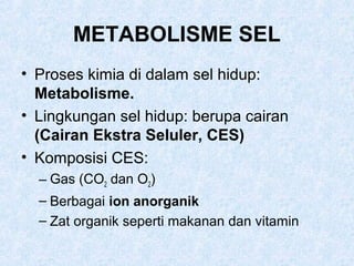 Biologi Tanaman : Sel (Unsoed) Smt 1 | PPT