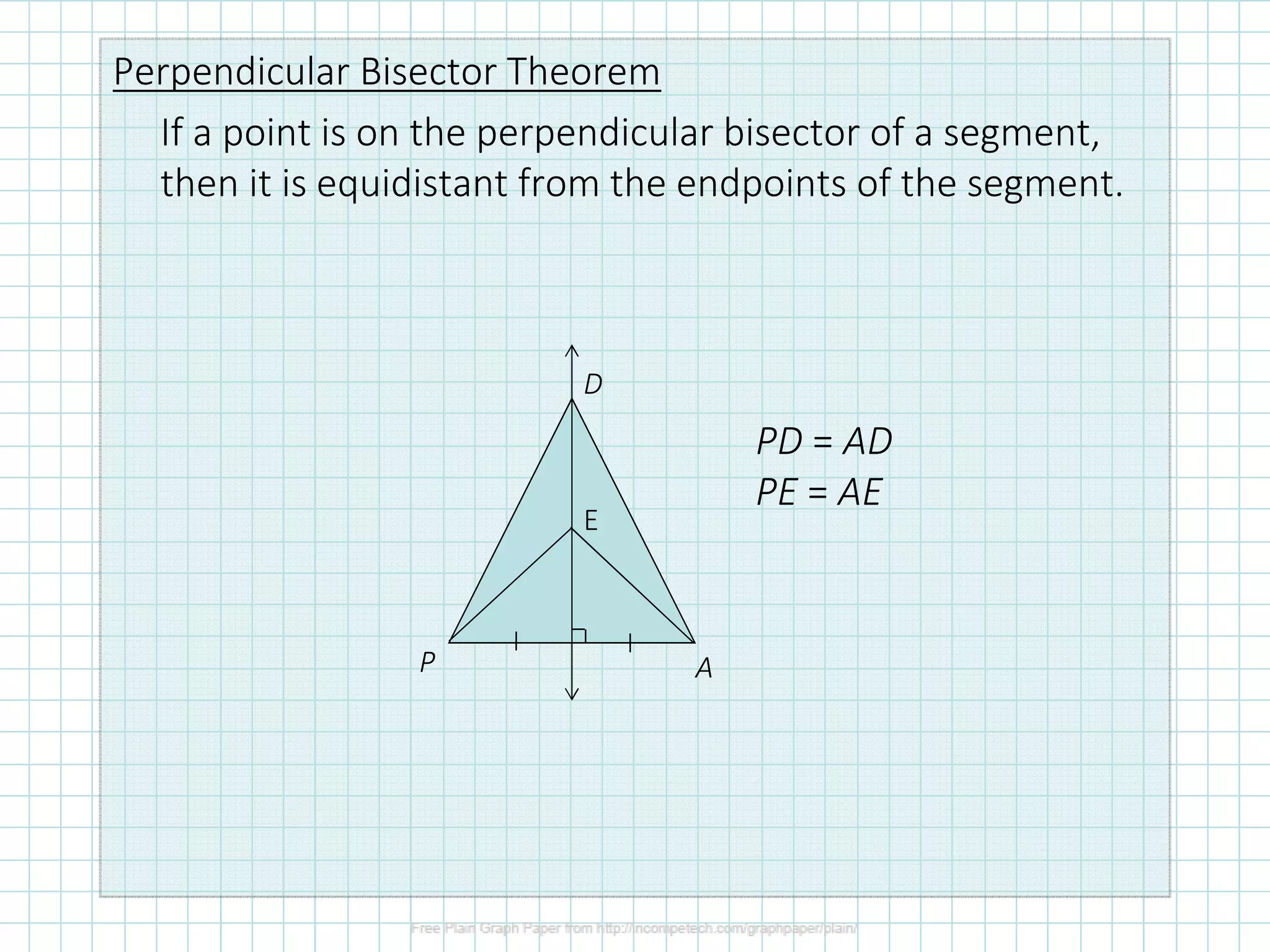 2.5.5 Perpendicular and Angle Bisectors | PDF