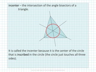 2.5.5 Perpendicular and Angle Bisectors | PDF