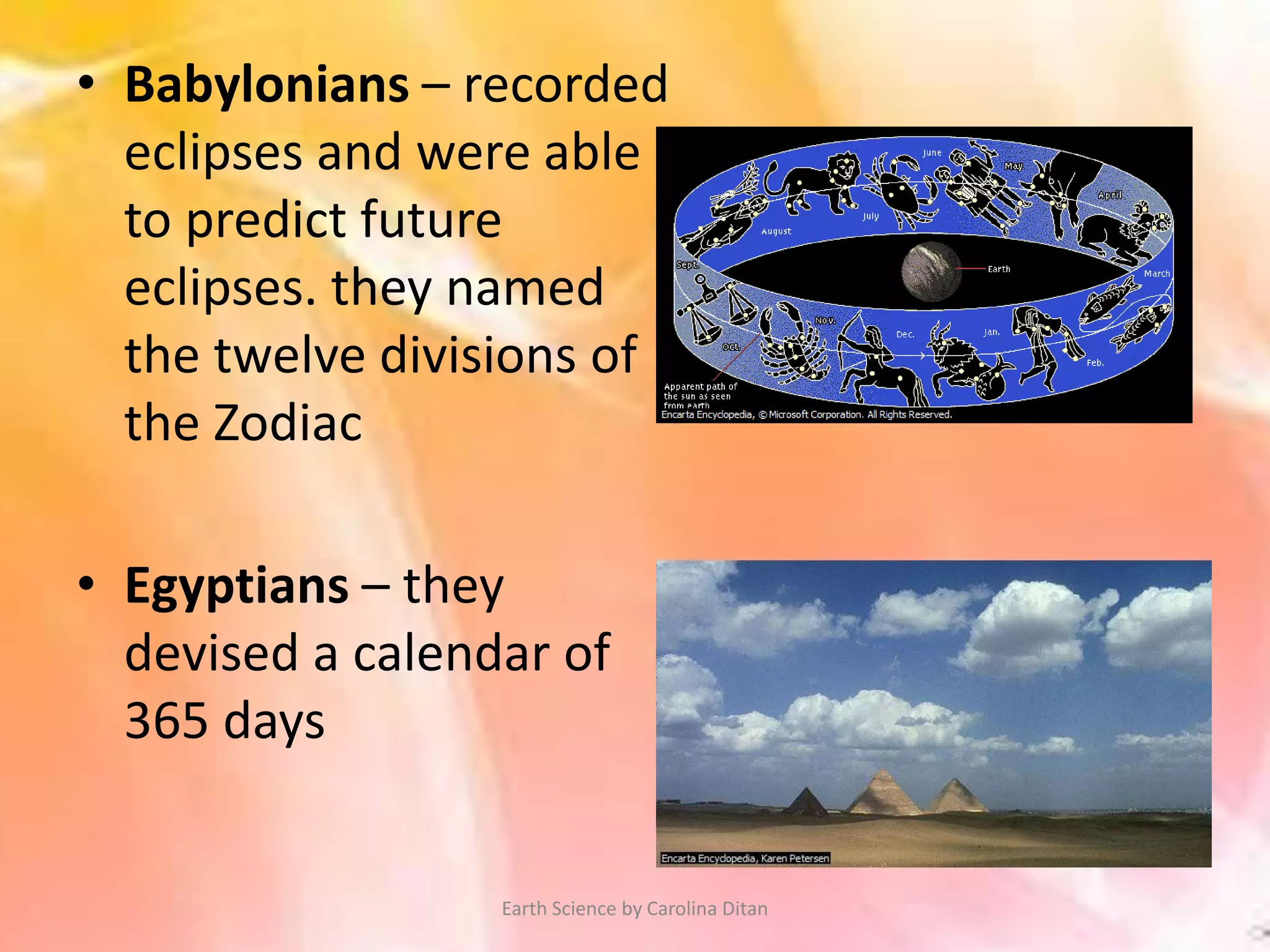 Historical background of Earth Science | PPTX