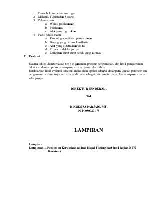 JUKNIS PENGAMANAN KAWASAN KONSERVASI DI WILAYAH LAUT | PDF