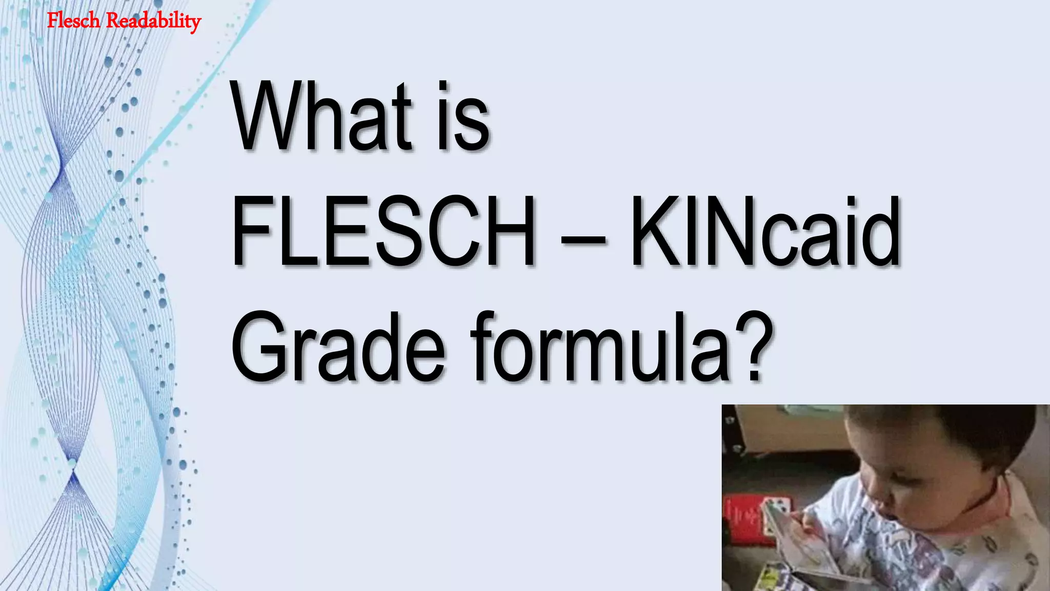 Flesch readability | PPTX