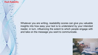 Flesch readability | PPTX