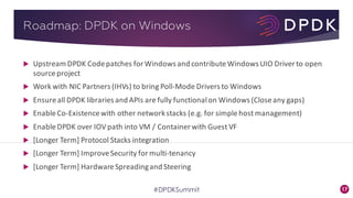LF_DPDK17_Making networking apps scream on Windows with DPDK | PPT