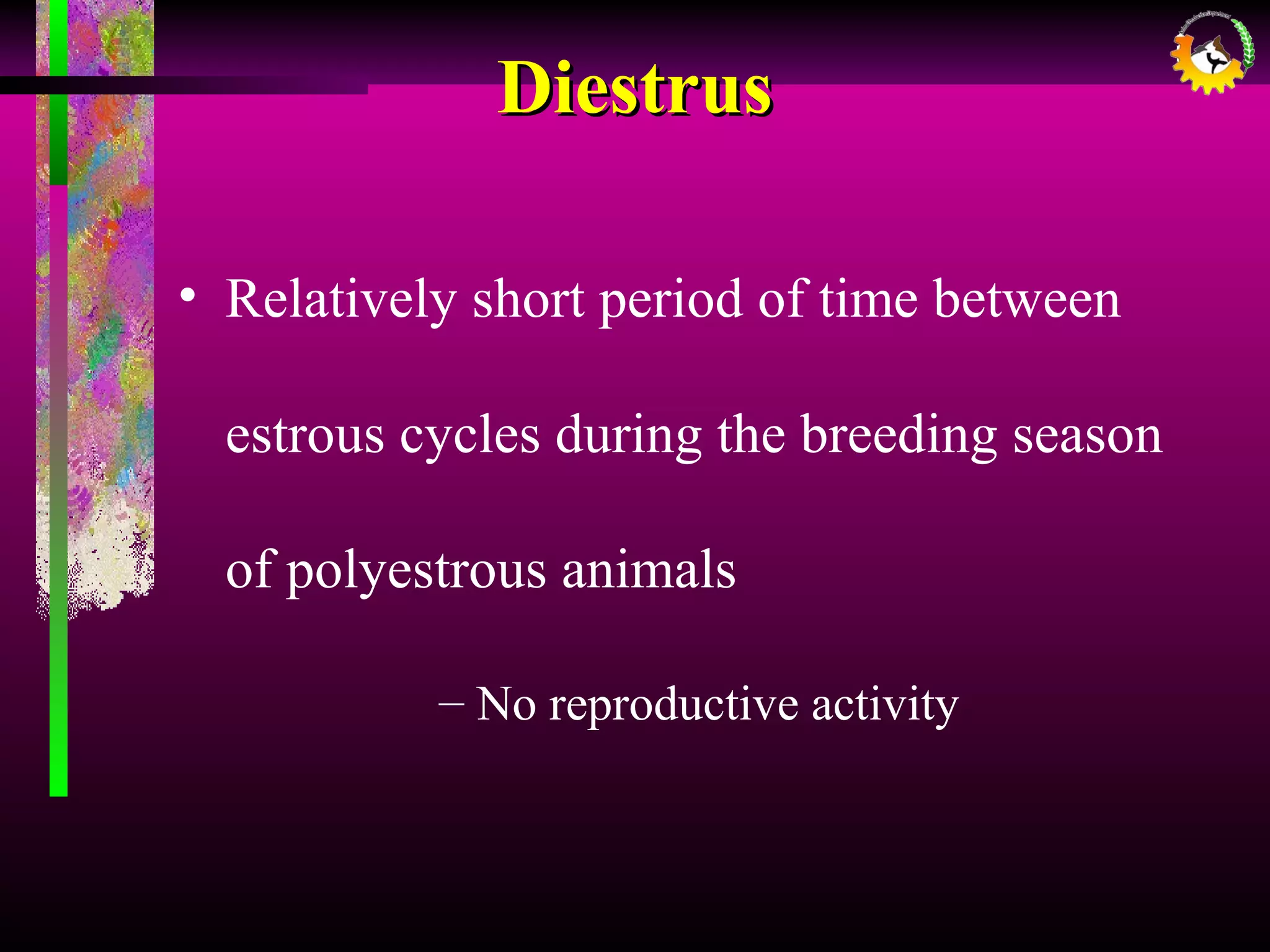 Presentation on ESTROUS CYCLE | PPT