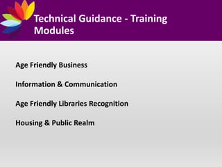 Catherine McGuigan (National Age Friendly Programme) | PPTX