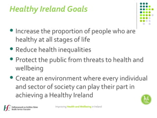 Sarah McCormack (Healthy Ireland) | PPT