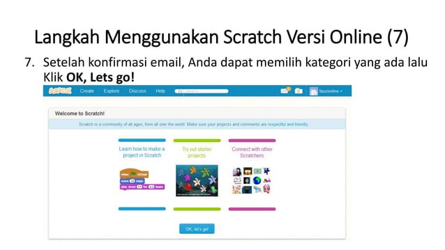 2. instalasi scratch | PPT