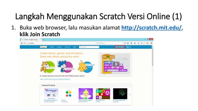 2. instalasi scratch | PPT