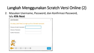 2. instalasi scratch | PPTX