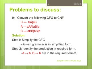 2.7 normal forms cnf & problems | PPTX