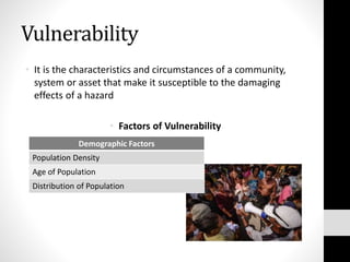 Exposure and Vulnerability | PPTX