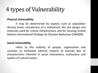 Exposure and Vulnerability | PPTX