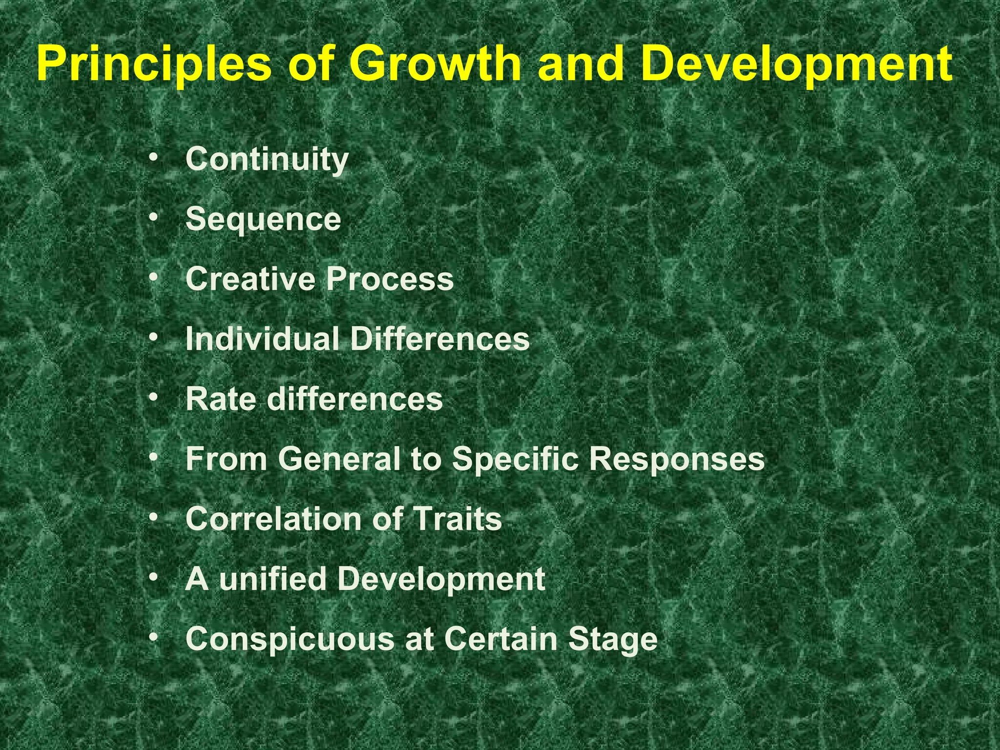 Growth & development | PPT