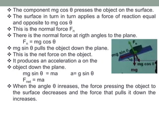 Laws of motion and connected masses | PPTX