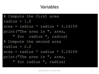 2. data types, variables and operators | PPTX