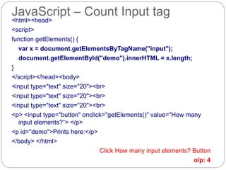 2.java script dom | PPT