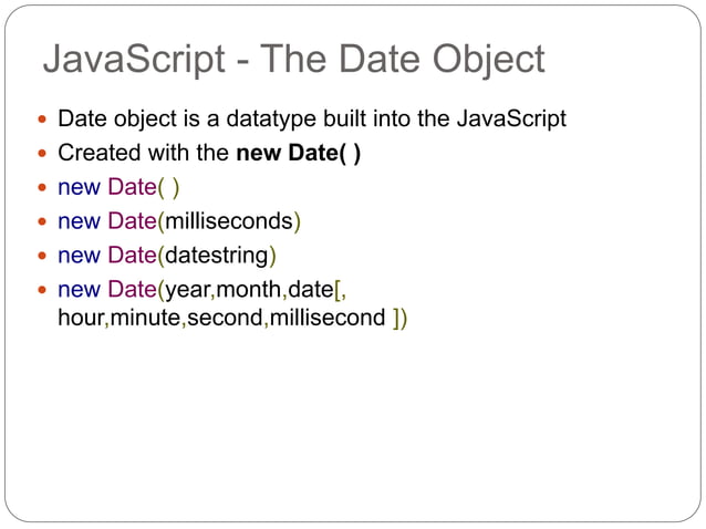 2.java script dom | PPT