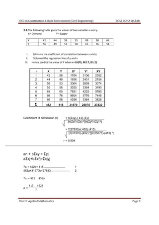 Applied mathematics for CBE assignment | PDF