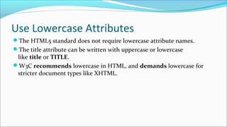 2. html attributes | PPT