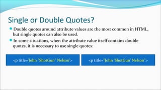 2. html attributes | PPT
