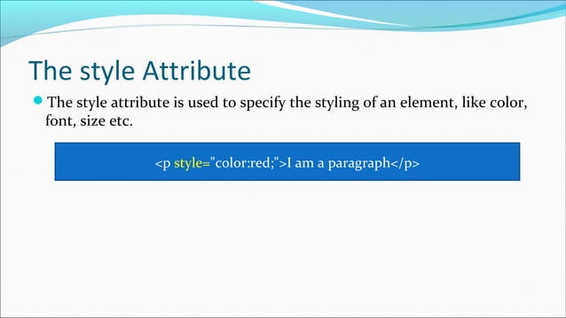 2. html attributes | PPT