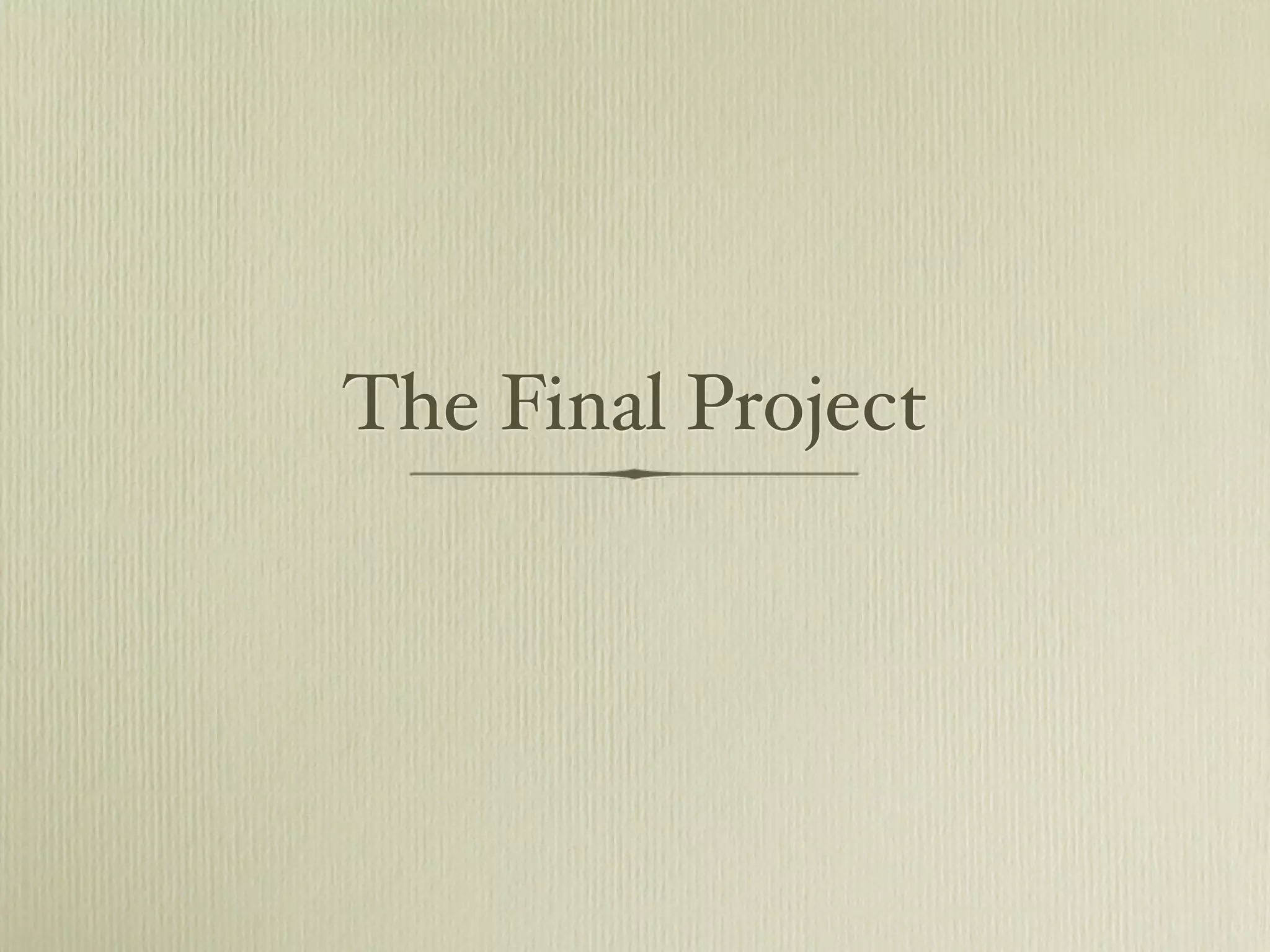 Lord of the Flies Final Project | KEY