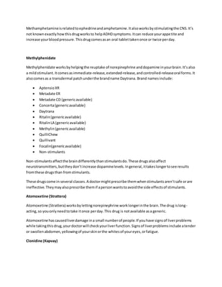 2.about adhd medication | DOCX