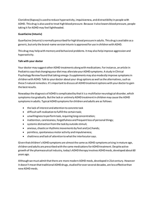 2.about adhd medication | DOCX