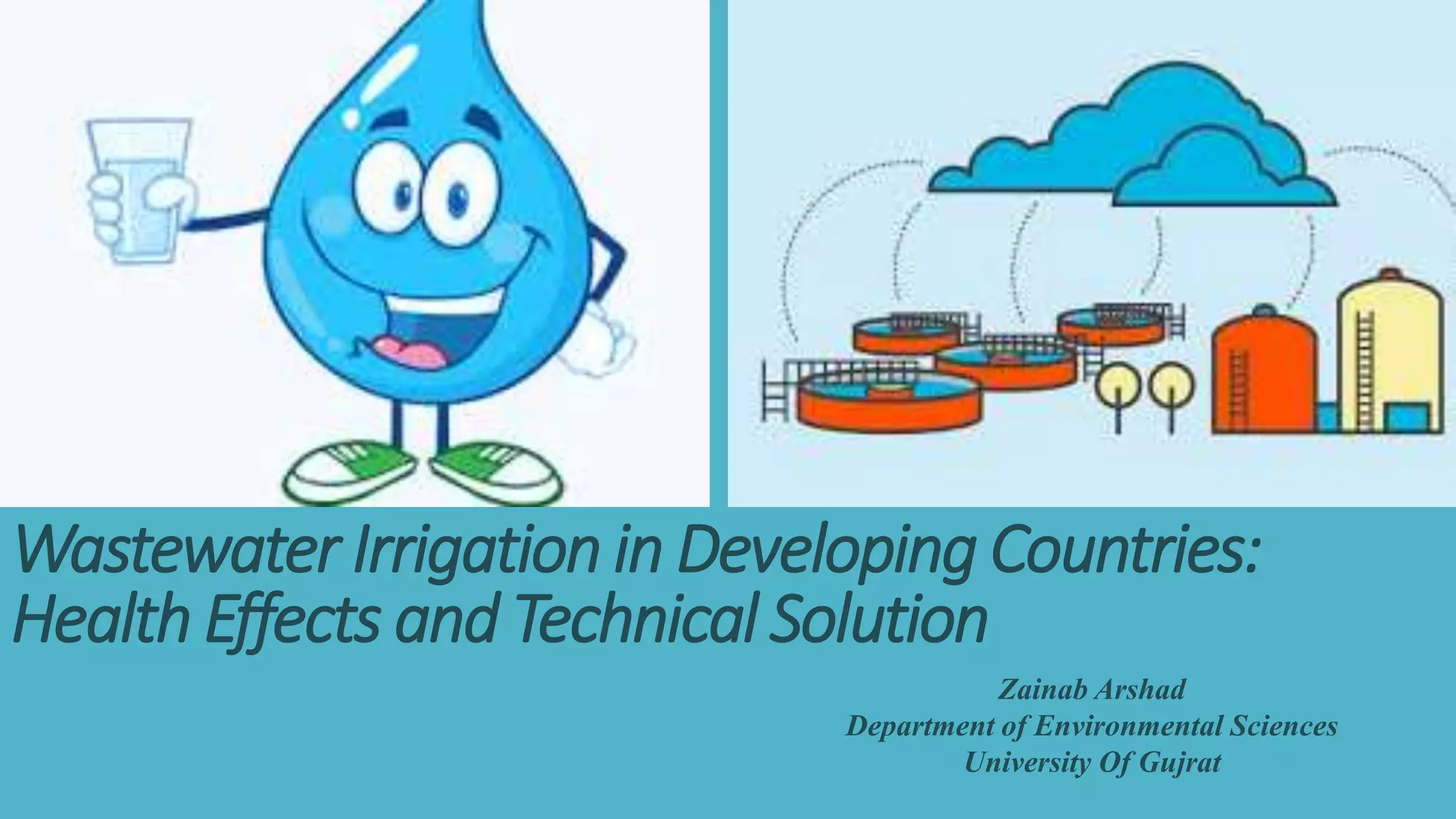 Wastewater Irrigation in Developing Countries: Health Effects and ...