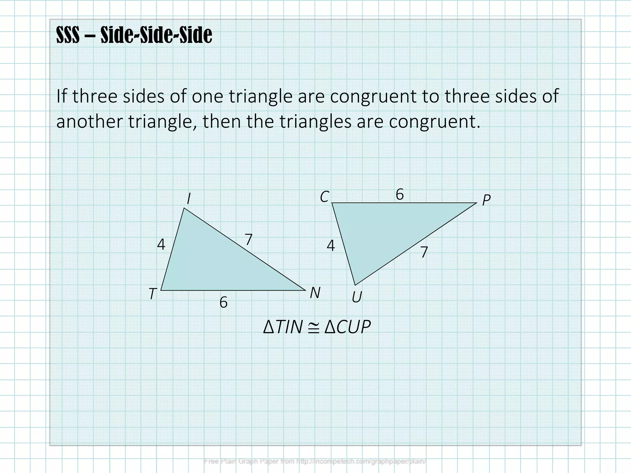 2.7.2 Congruent Triangle Theorems | PDF | Geography | Science