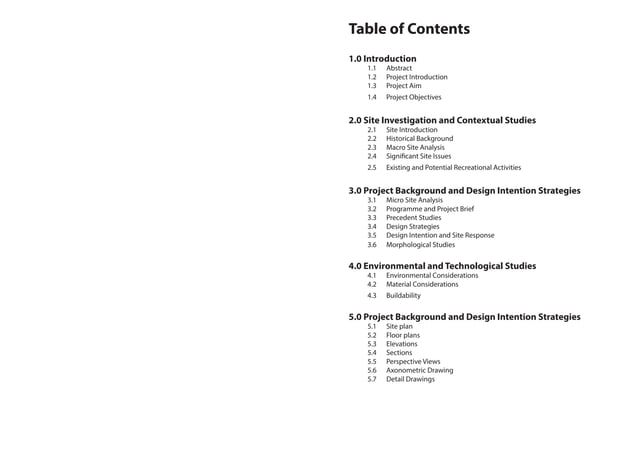 Architectural Design Project Design Report | PDF | Parks | Attractions