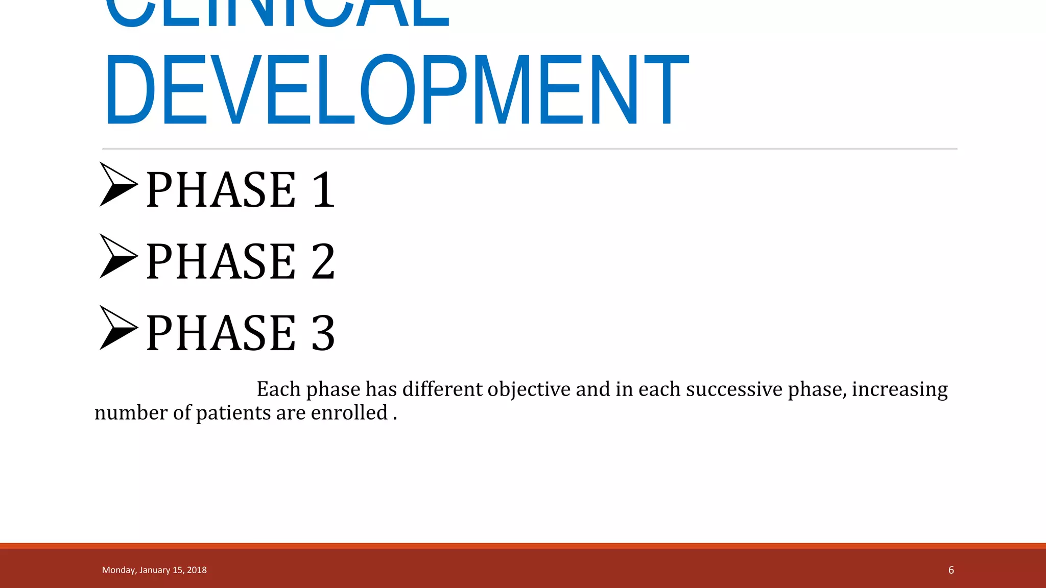 drug discovery- clinical development | PPT