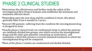drug discovery- clinical development | PPTX