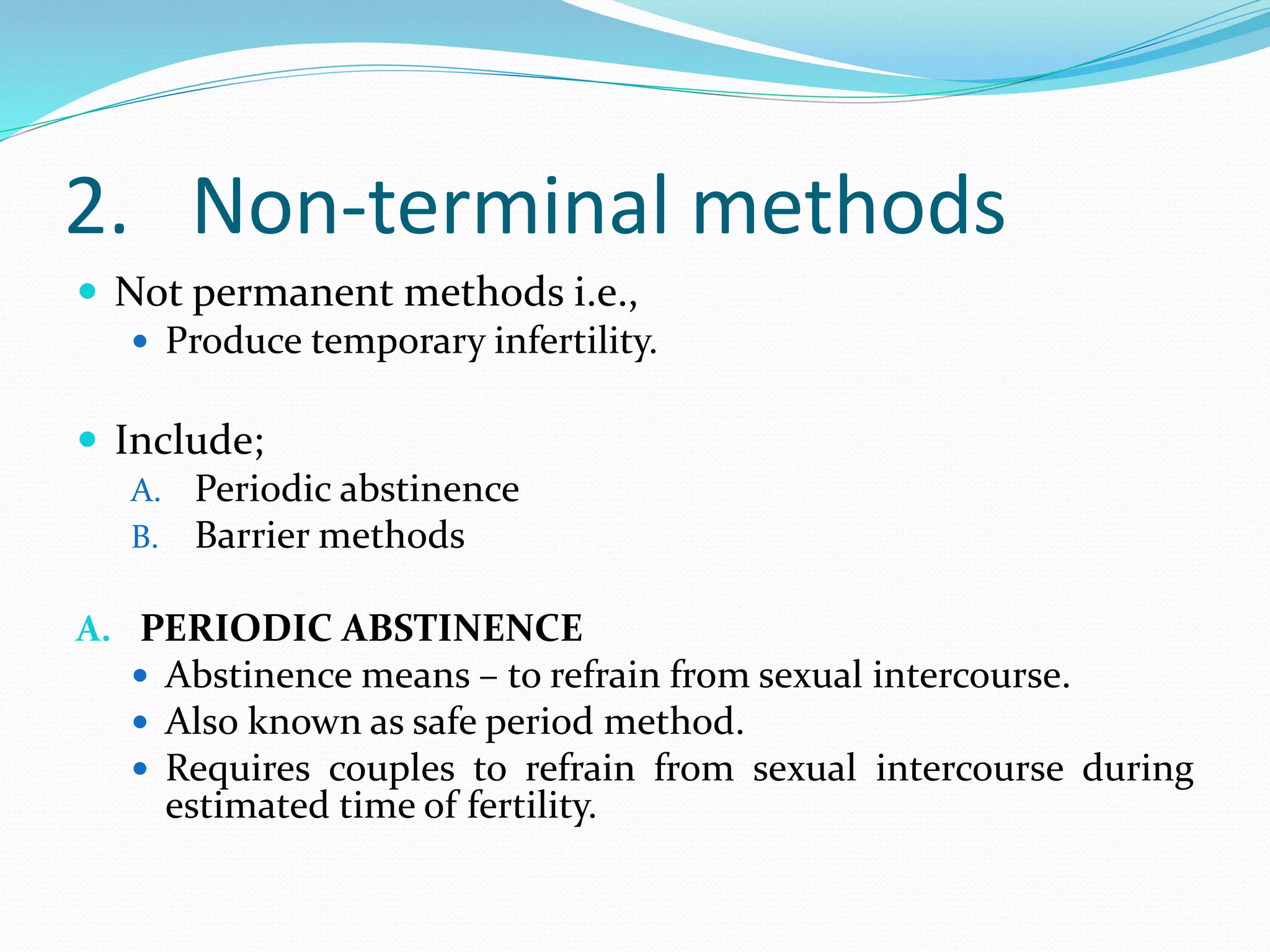 Family Planning AND Epidemiology | PPTX