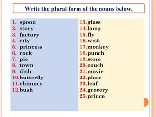 Singular and Plural | PPT