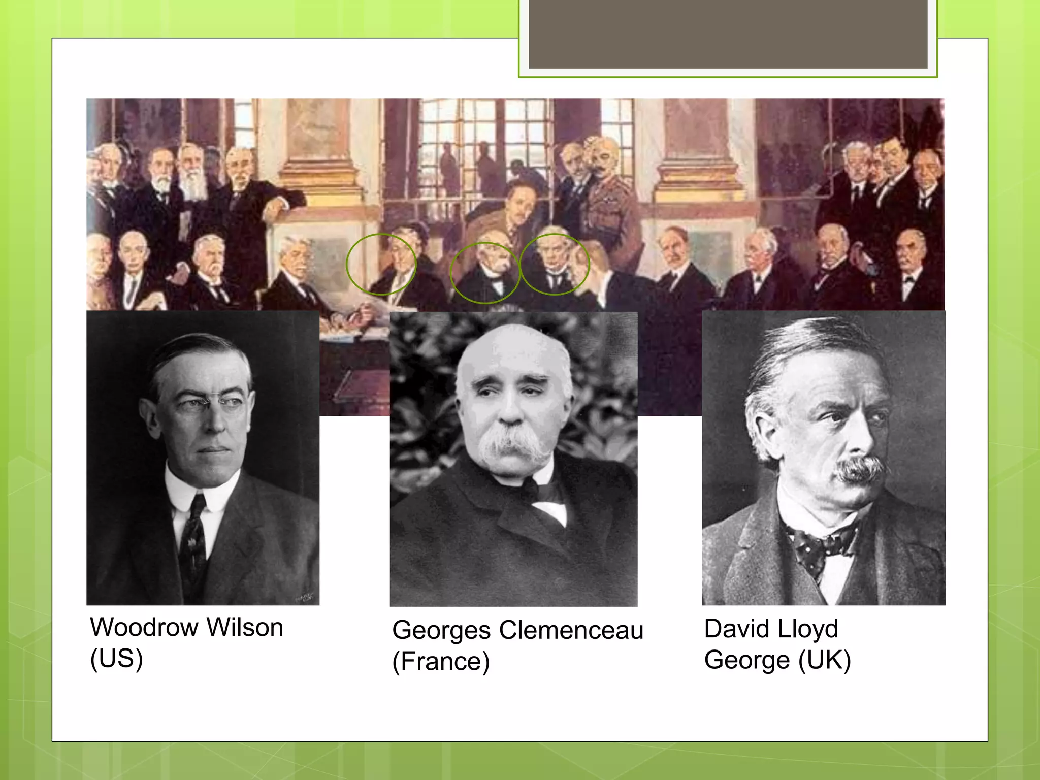 CAMBRIDGE IGCSE HISTORY: THE TREATY OF VERSAILLES | PPTX