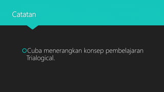 2.2 trialogical learning-proses-bm2018jan4 | PPTX