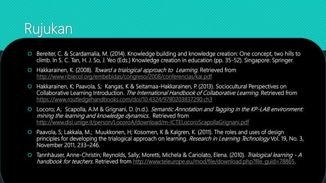 2.2 trialogical learning-proses-bm2018jan4 | PPT