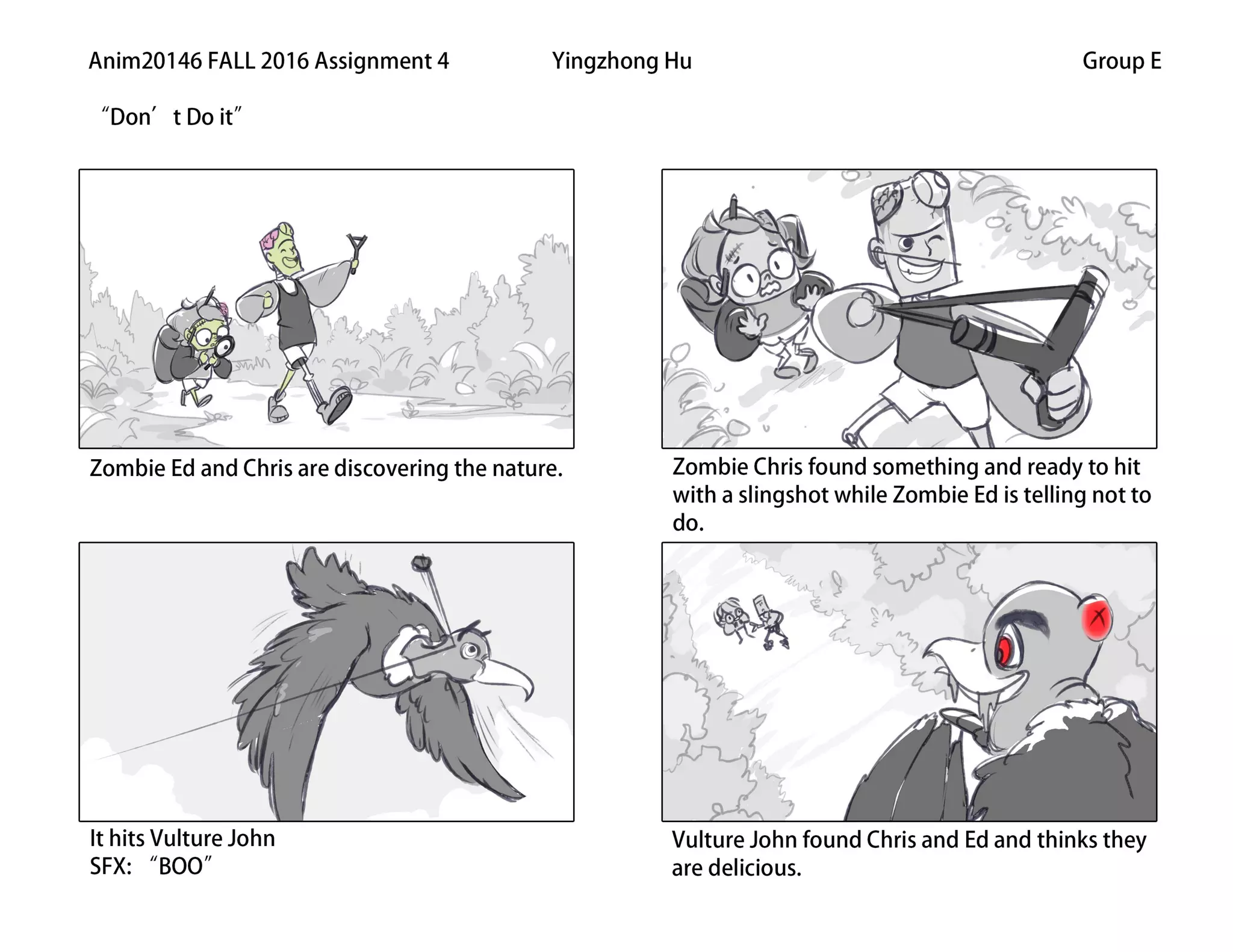 Pre-Storyboard assignment 2 | PDF